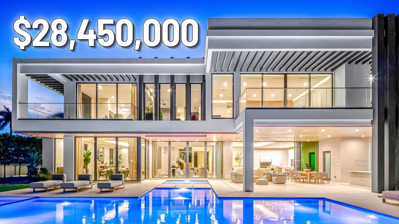 Inside an Ultra Modern Florida Luxury Home | House Tour - YouTube