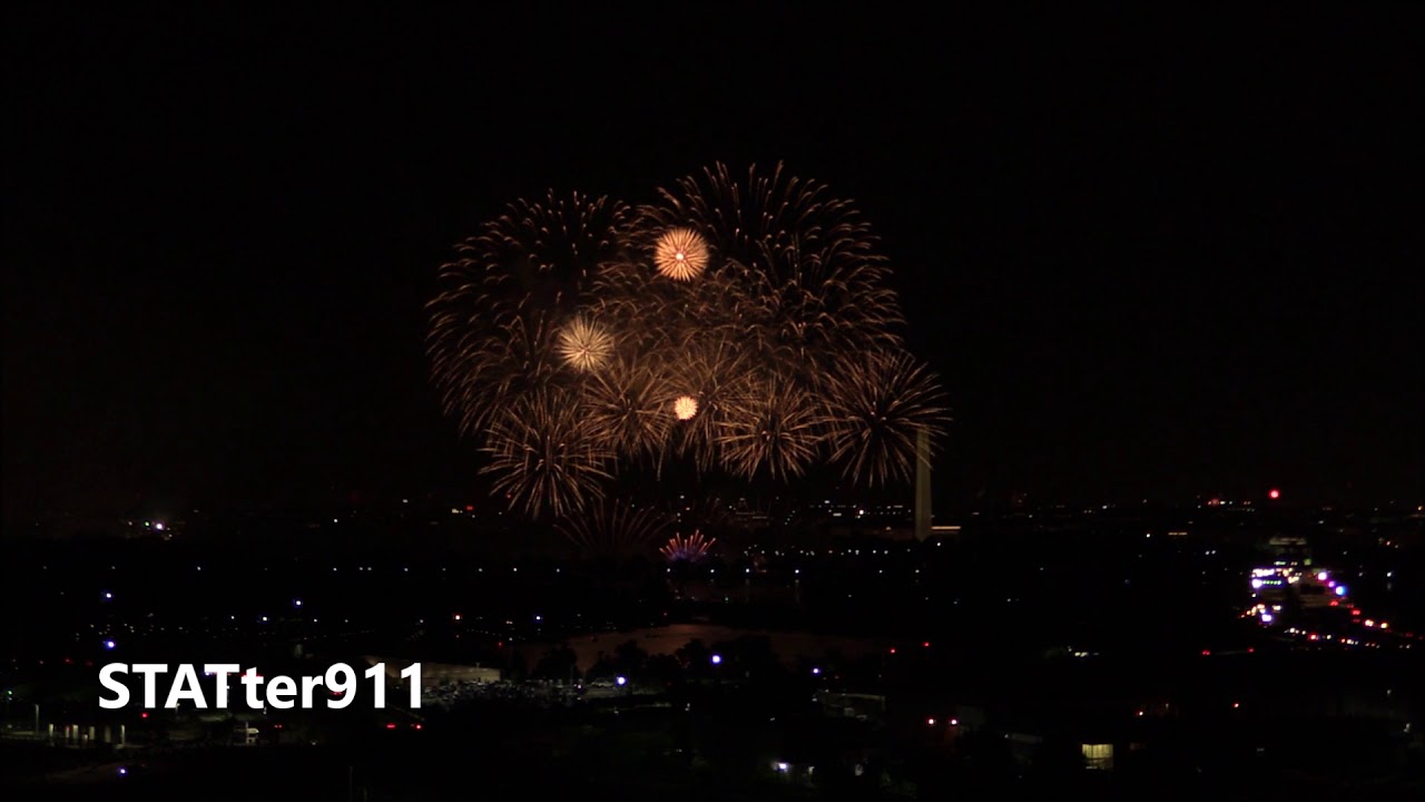 Fireworks finale from Washington, DC - YouTube