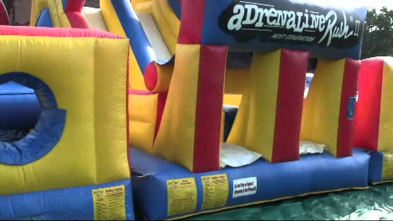Adrenaline Rush II Obstacle Course - YouTube