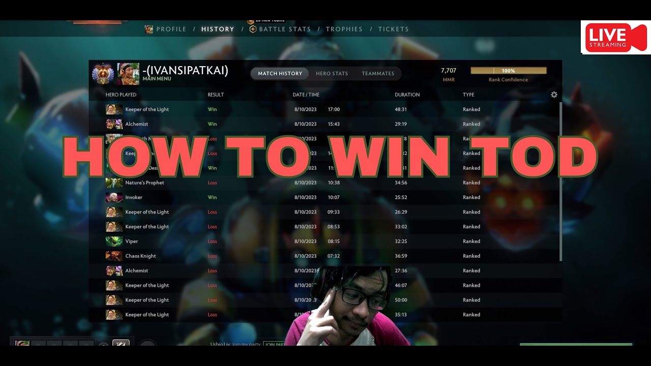 HOW TO WIN TOD ......!!!! (BACK TO PART 115) - YouTube