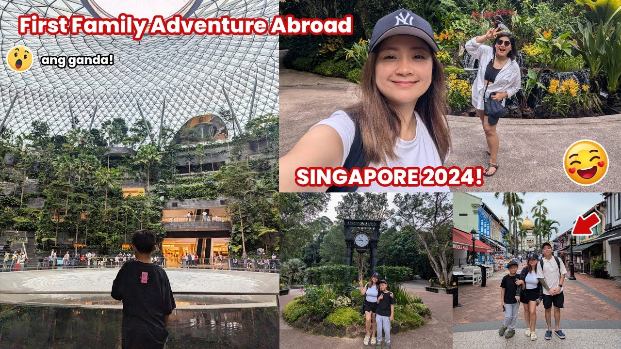 Our First Family Adventure Abroad: Singapore 2024! - YouTube