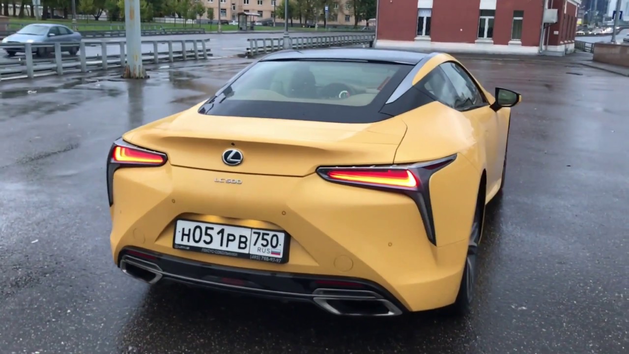 ОБЗОР И ТЕСТ-ДРАЙВ LEXUS LC500 2018 - YouTube
