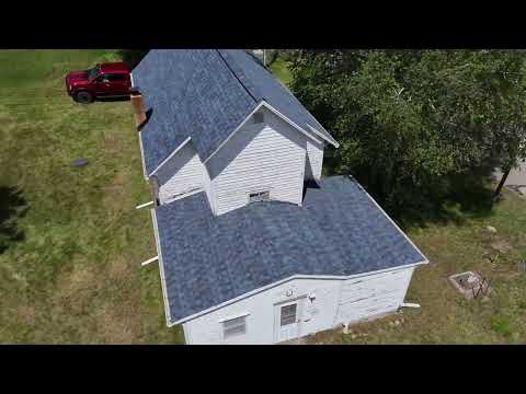 IKO Dynasty Atlantic Blue Badger State Roofing - YouTube