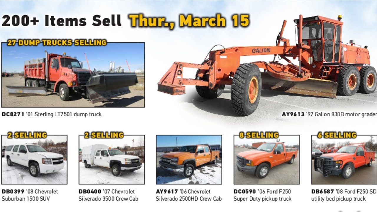 Kansas Department of Transportation Auction | March 15, 2018 | Purple ...