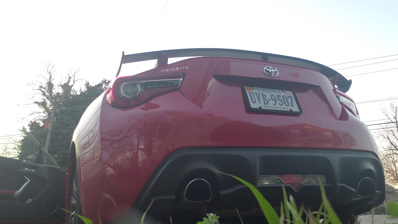 Warm idle + revs / 2019 GT86 Inferno Fabrications catted UEL w/ TRD ...