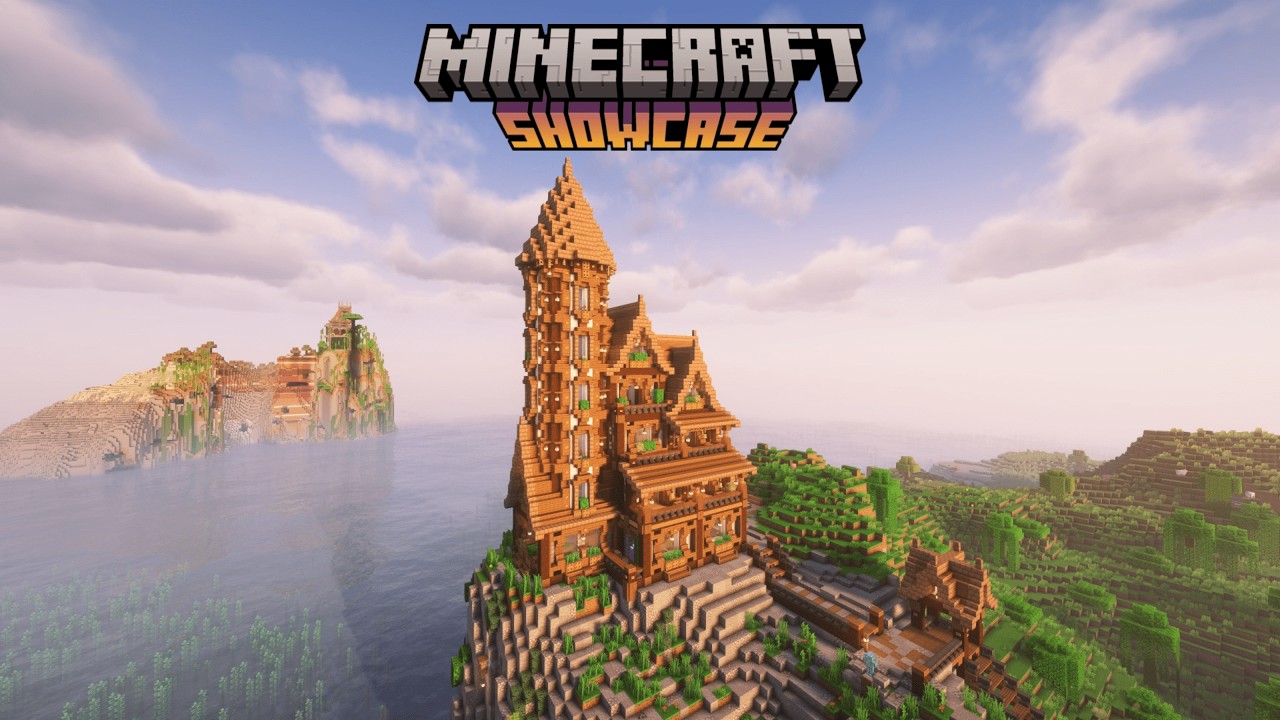 BIG Cliffside Adventurer's Guild! | Minecraft Showcase - YouTube