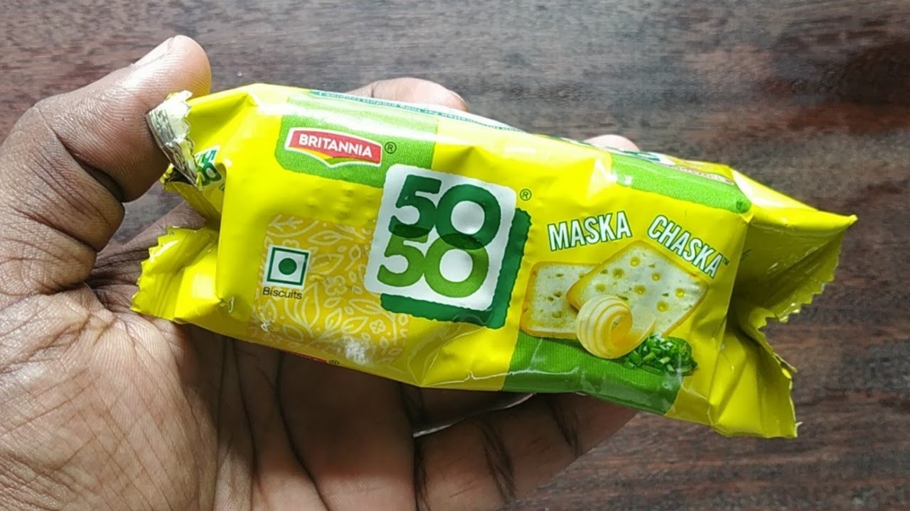 50-50 Maska Chaska at just rs:10 unpacking and review - YouTube