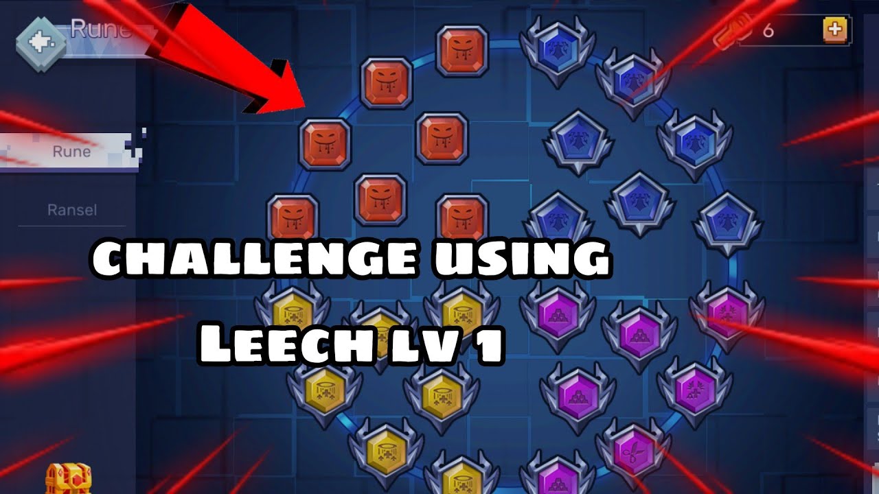 Challenge to use leeching lv1 (i think leech lv1 nothing bad) - YouTube