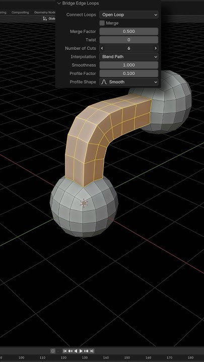 How do you Bridge Two Objects or Shapes together in Blender!? - YouTube