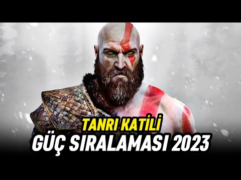 EN GÜÇLÜ 10 TANRI KATİLİ KARAKTER GÜÇ SIRALAMASI 2023I | MARVEL - DC - GOD OF WAR -