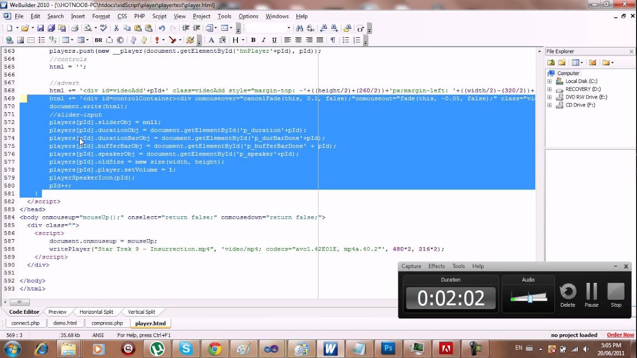 HTML5 Player From Scratch - YouTube