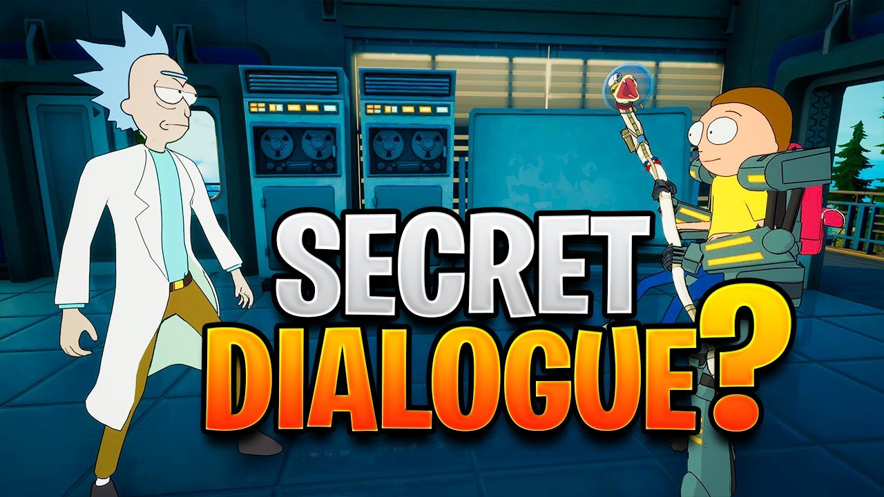 Do Rick And Morty Have Secret Dialogue Together? - YouTube