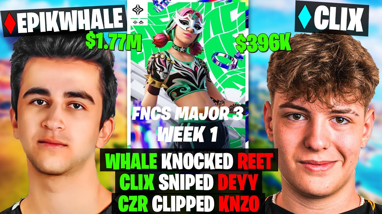 When Fortnite PROS Fight Eachother in COMP #3 | CLIX + EPIKWHALE! - YouTube