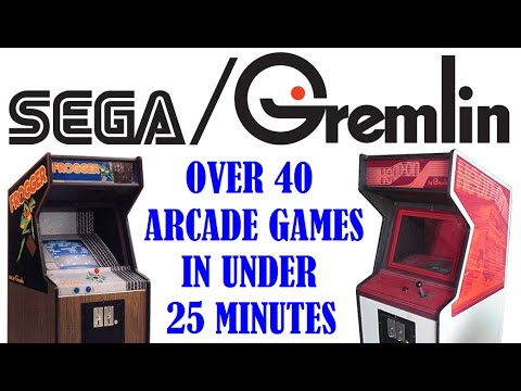 Over 40 Sega/Gremlin Arcade Games In Under 25 Minutes - YouTube