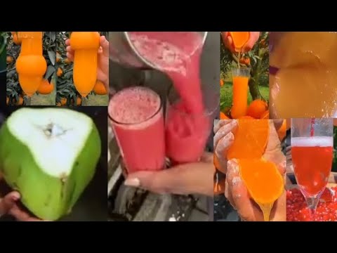 Fruits juice||different types of juice||how to make fruits juice||so ...