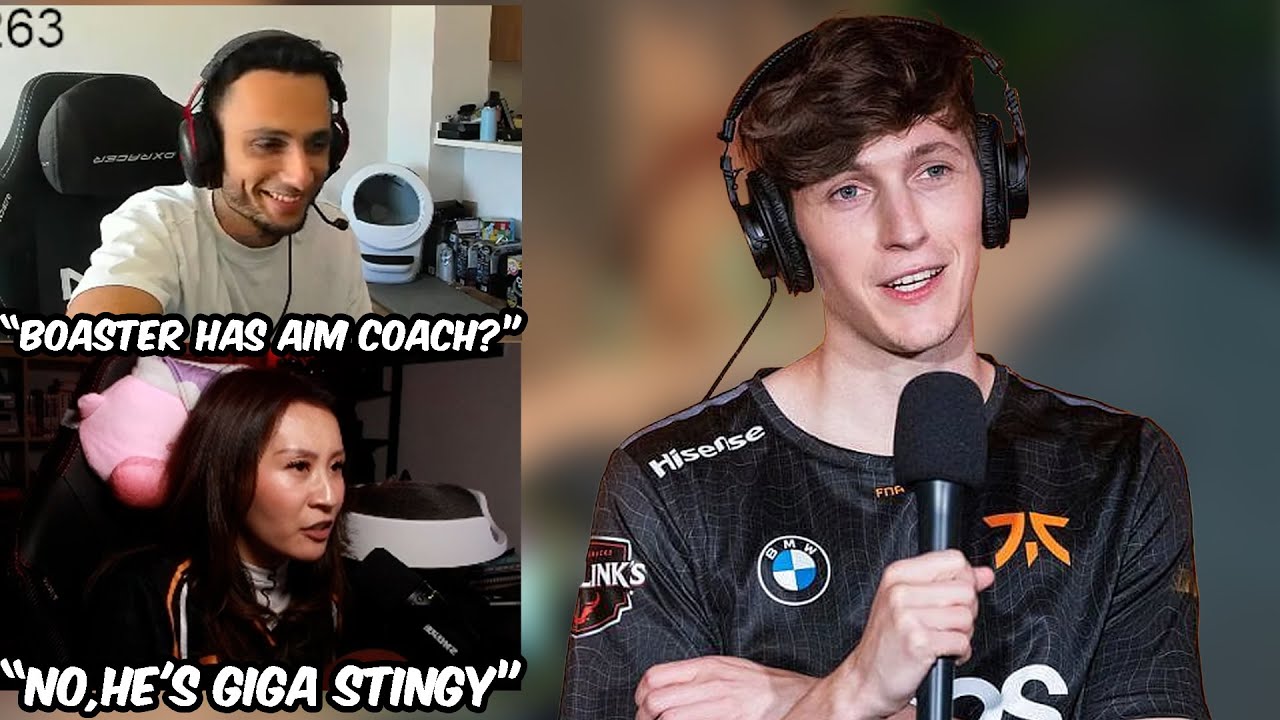 Yinsu Explaining to FNS & Marved Why FNC Boaster Doesn't Have an Aim Coach - YouTube