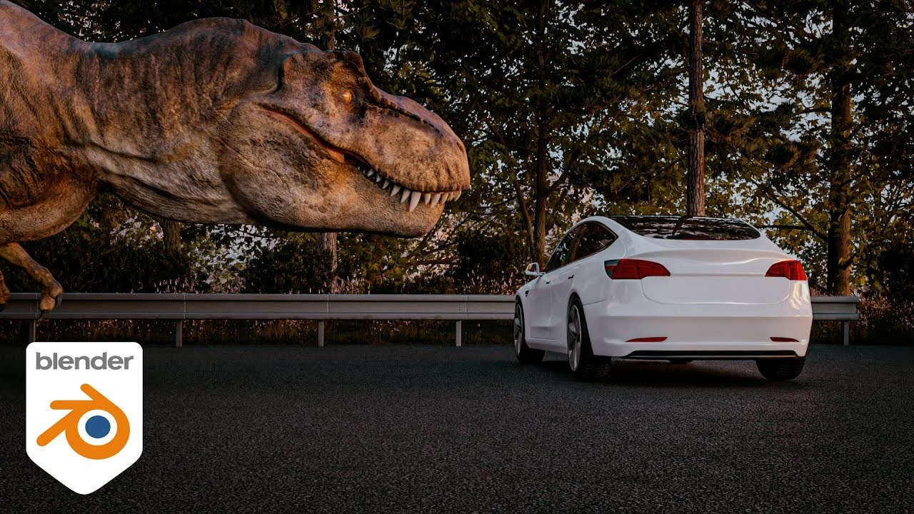T. rex vs Tesla - YouTube