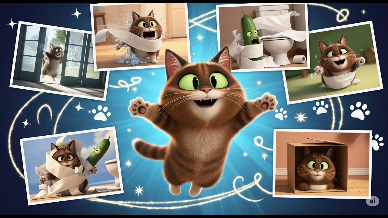 Kelakuan Absurd Si Meong - Kartun Kucing yang Bikin Ngakak Sampai Perut ...