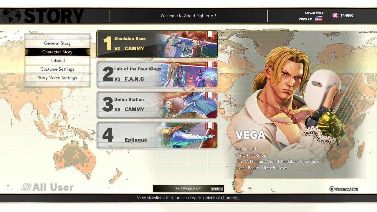 Street Fighter 5 Vega Character Story - YouTube
