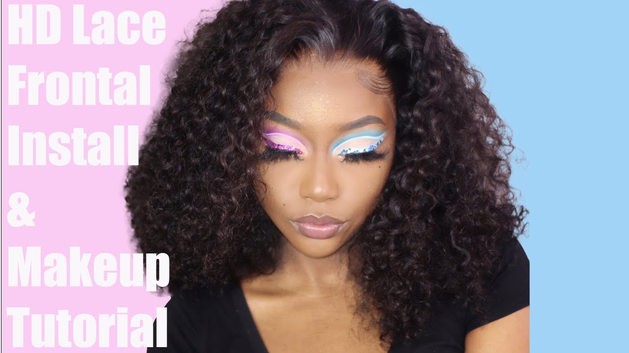 LAY THAT LACE & BEAT THAT FACE: How to properly lay HD lace frontal and ...