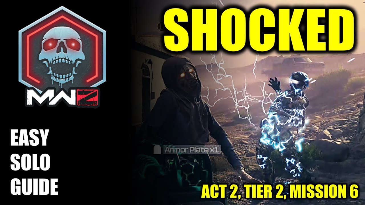 COD MW3 Zombies, Shocked Solo mission guide (Act 2, Tier 2, Mission 6 ...