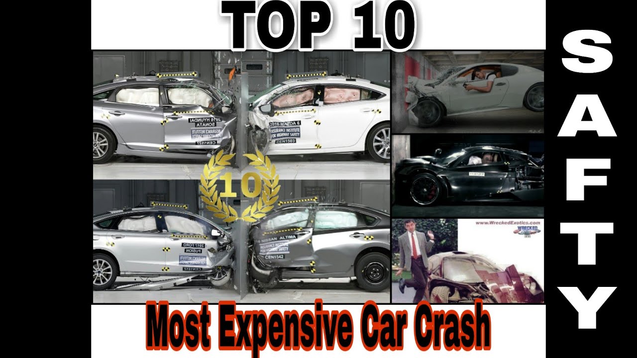 Top 10 LUXURY Car CRASH TEST ! ! ! Most EXPENSIVE Car CRASH TEST Safety ...