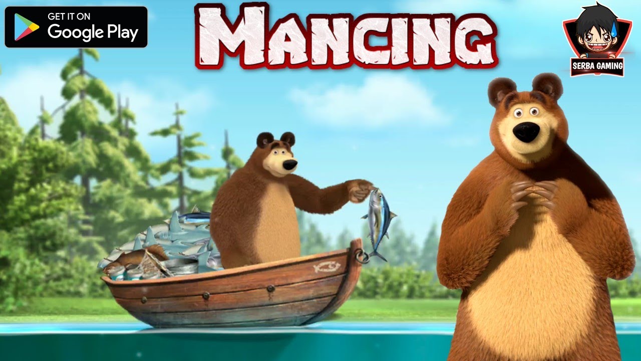 Masha and the Bear My Friends Fishing - YouTube