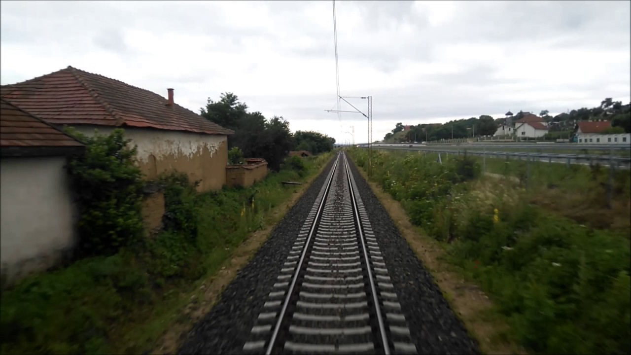 Ristovac-Vranje-Vranje spa by train(view from the last wagon)/Ristovac ...
