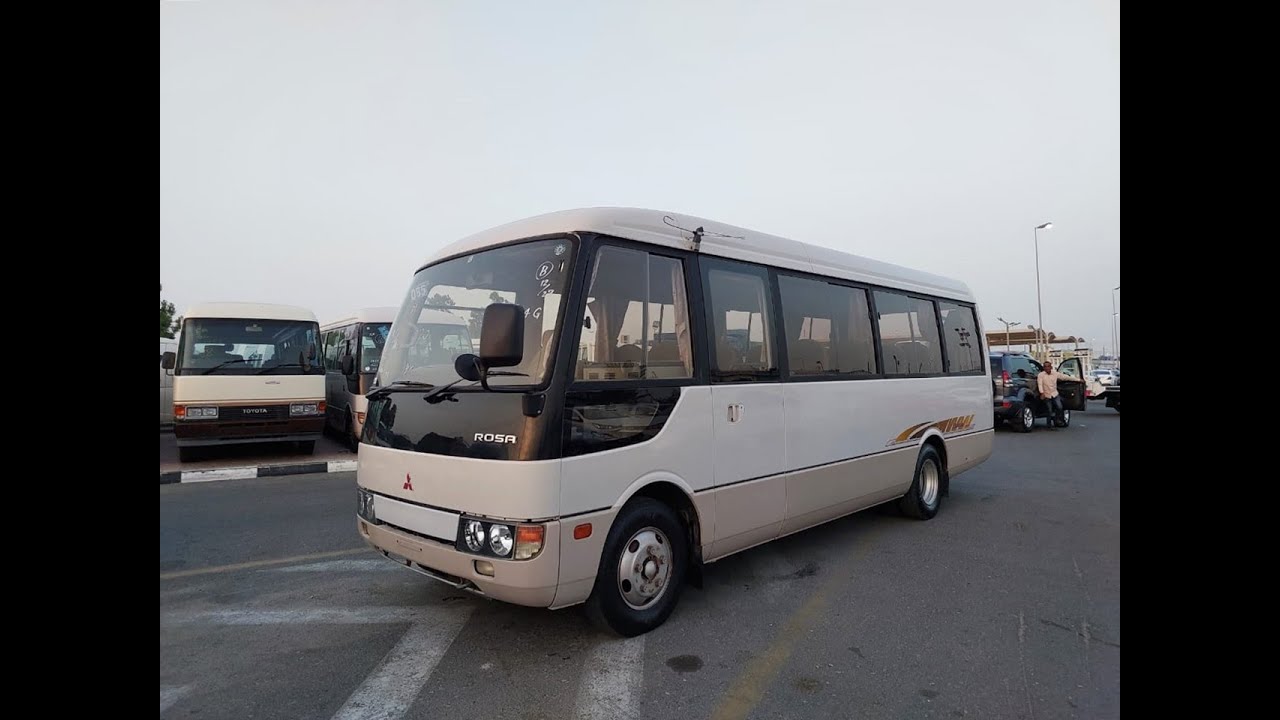 MITSUBISHI ROSA BUS MODEL 1998 RIGHT HAND DRIVE - YouTube