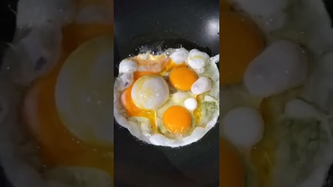 Satisfying Frying Eggs Sound Effects (ASMR) #shorts #asmr #satisfying # ...