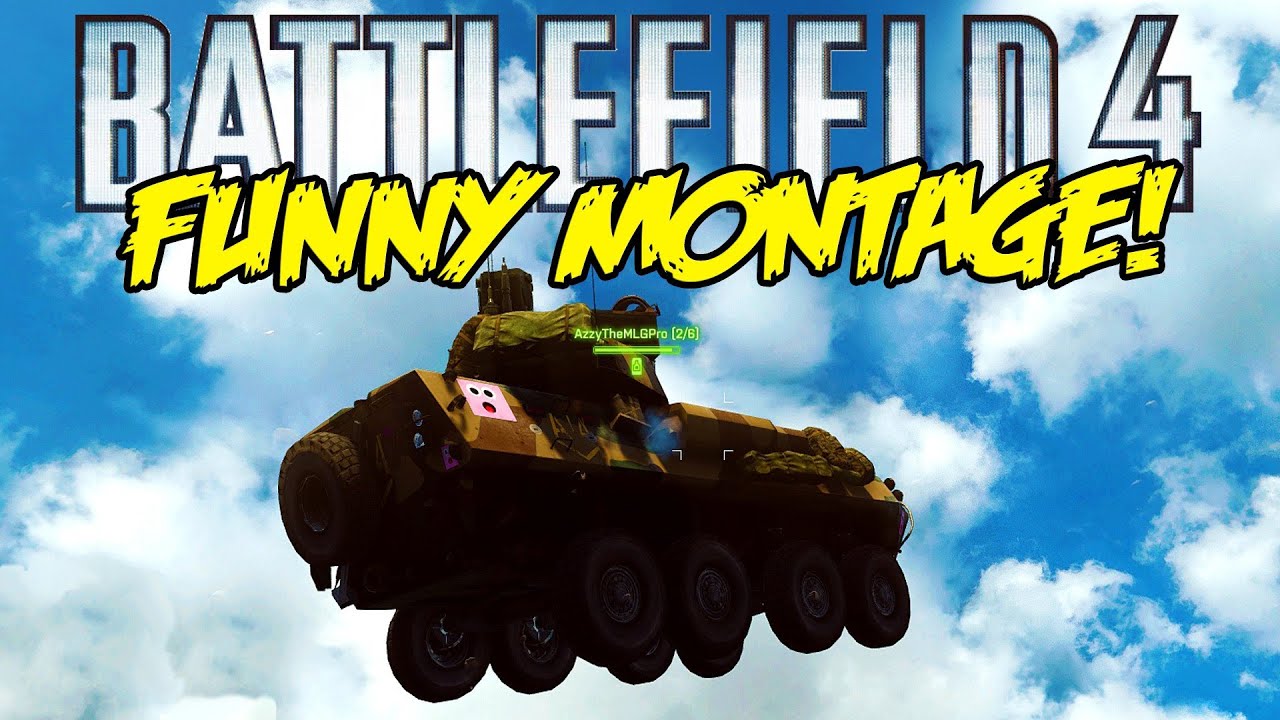 Battlefield 4 Funny Montage! - Funny L.A.V glitch ,OP elevators , Bad ...