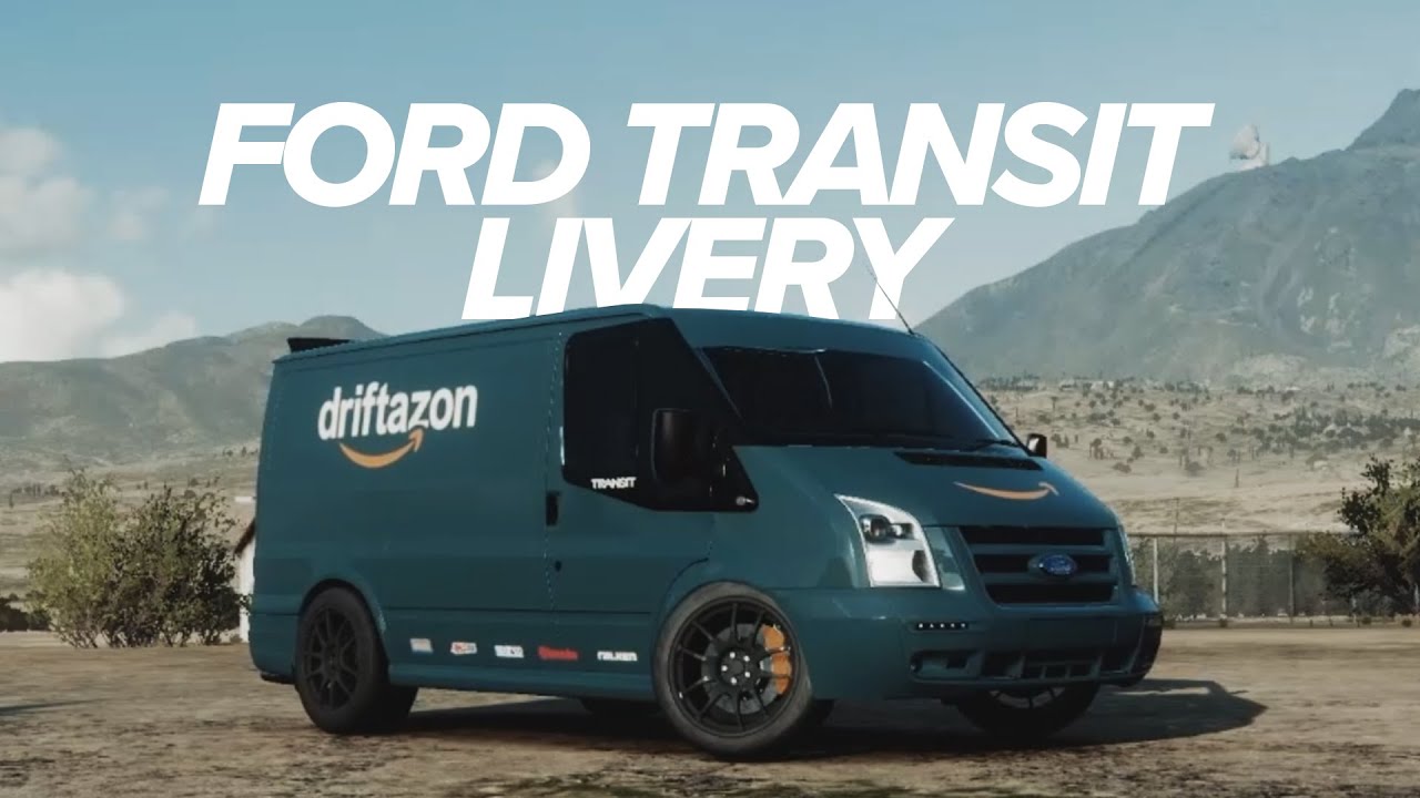 Ford Transit Livery / Forza Horizon 5 / Amazon Delivery / Wrap ...