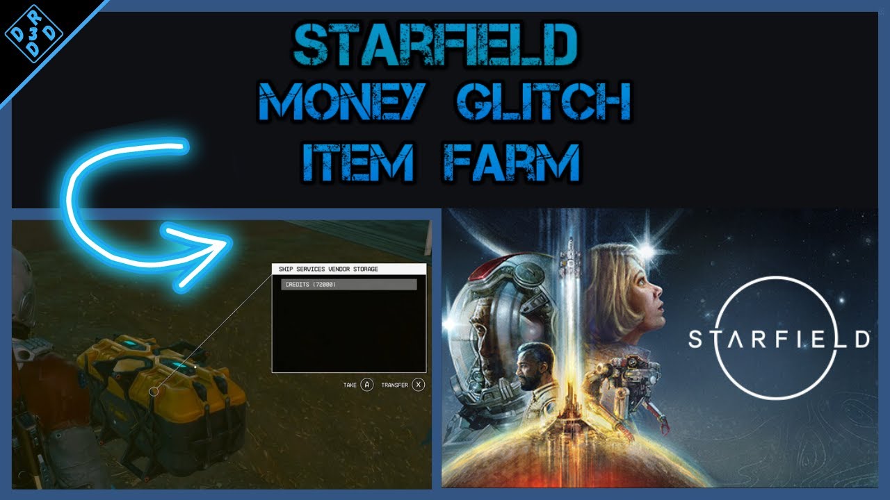 Starfield - Easy Money Credit Glitch & Item Farm Guide 1 million 1 hour ...