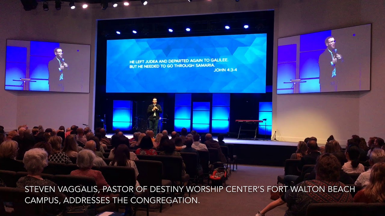 Footage from the grand opening of Destiny Worship Center's fifth ...