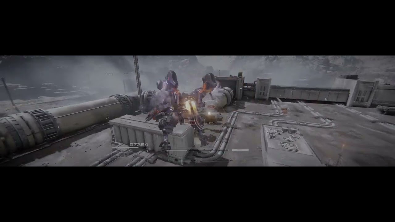 Armored Core 6 - Destroying the Choppers, Replay Mission - YouTube