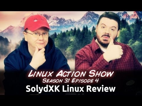 SolydXK Linux Review | Linux Action Show s31e04 - YouTube