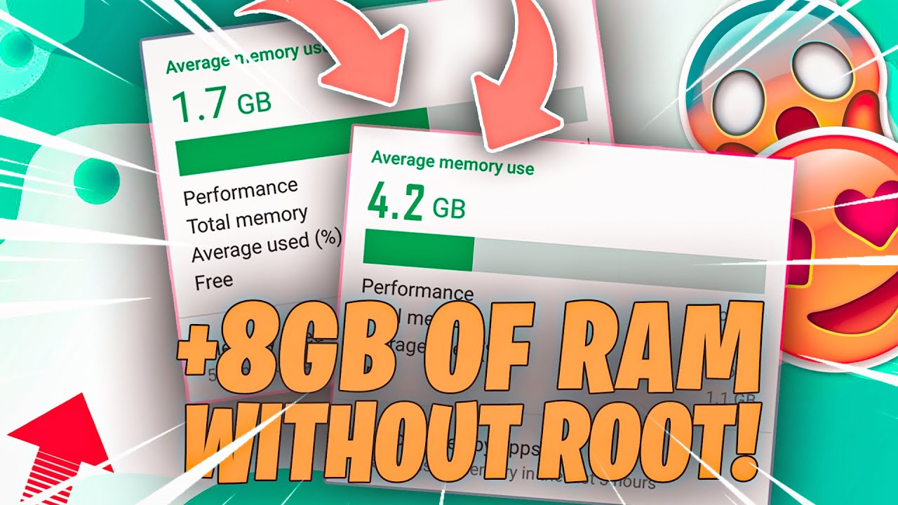 How to Increase RAM MEMORY On Any Android Phone Without Root Or PC 2022 ...