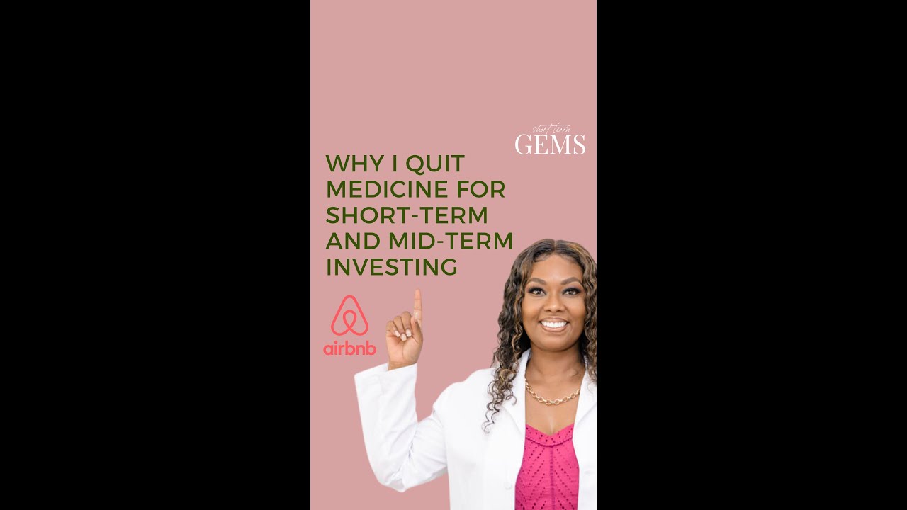 Why I Quit Medicine for Short-Term and Mid-Term Investing - YouTube