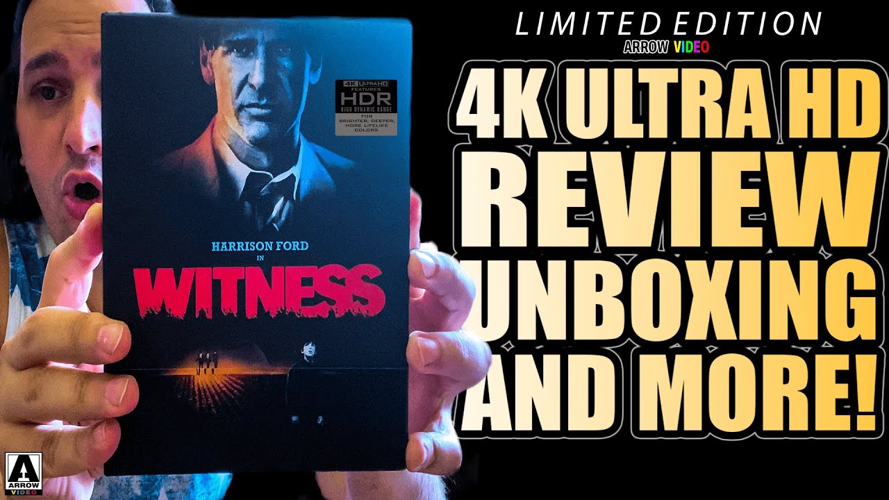 Arrow Video: Witness 4K Ultra HD Limited Edition Review & Unboxing ...