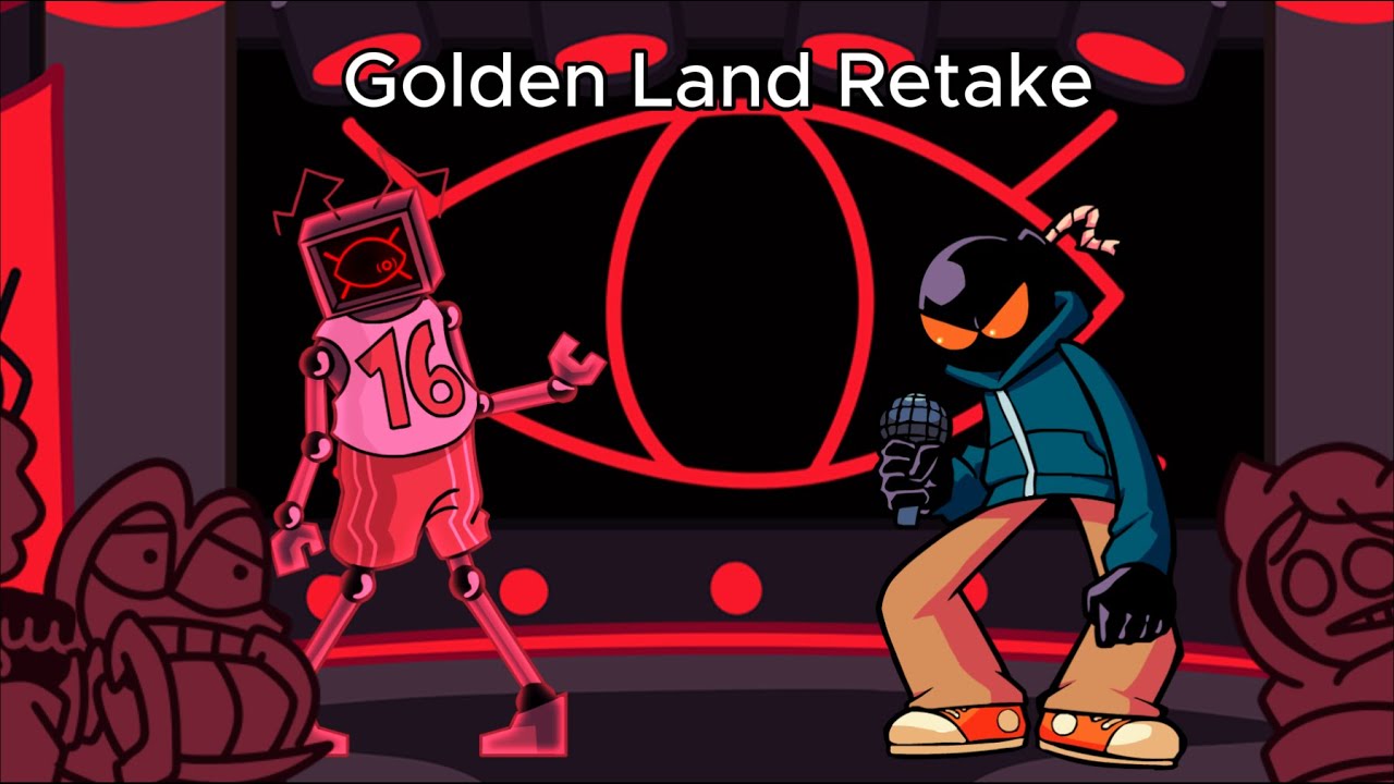 Golden Land Retake but Hack Hex and Whitty (FNF Cover) - YouTube