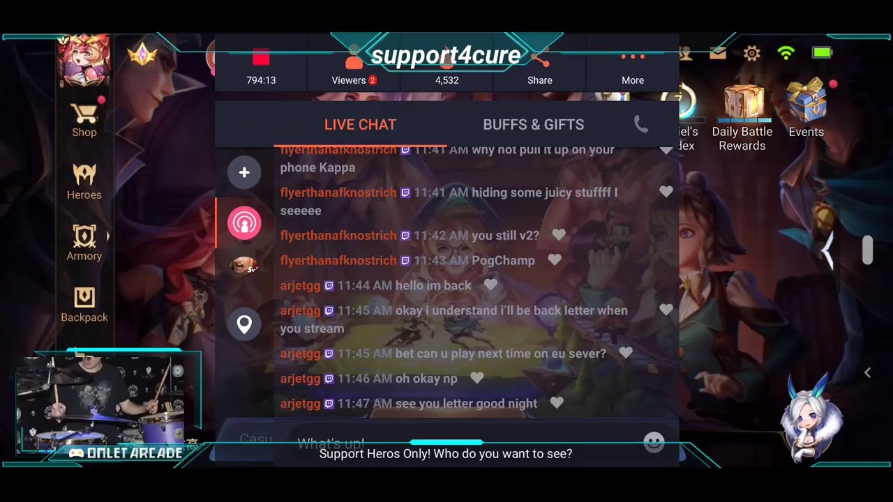 Arena of Valor: Support heros: NA Server / Veteran - YouTube