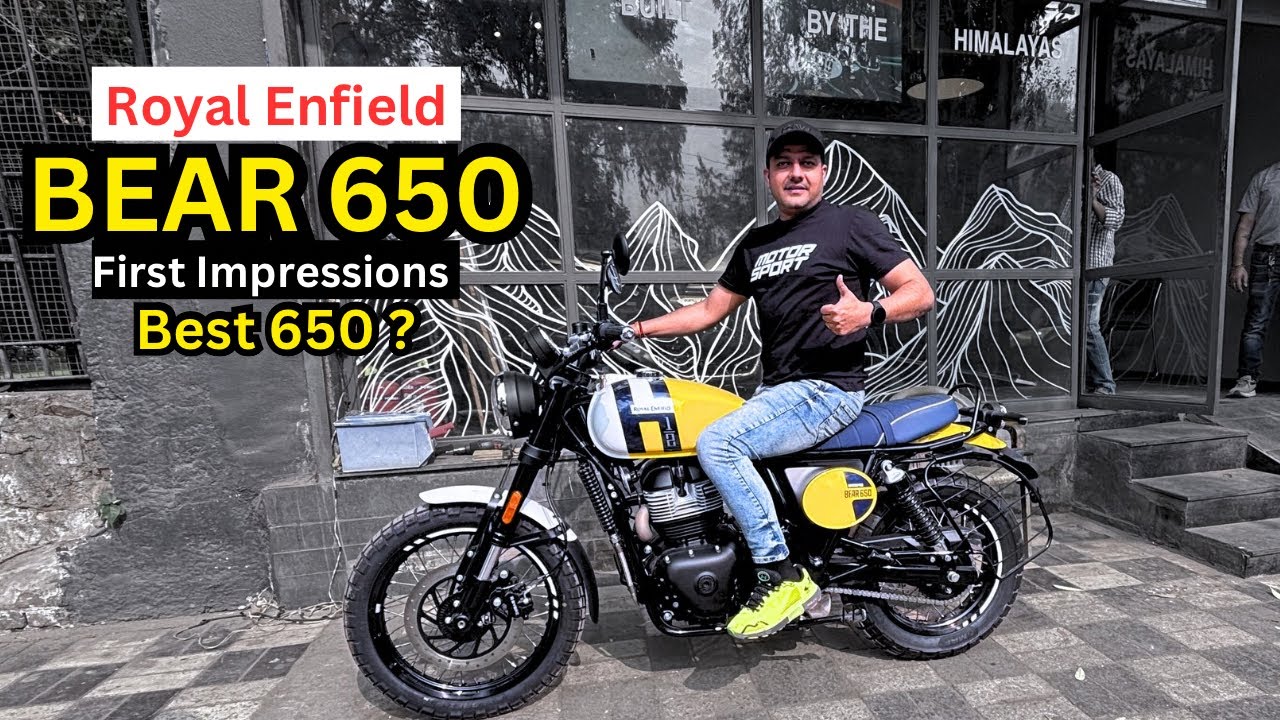 Royal Enfield Bear 650 | First Impressions | Best RE 650? - YouTube