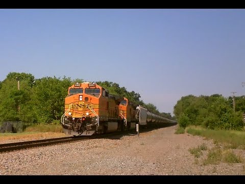 BNSF Staples Sub - BNSF 5082 East, Big Lake MN - YouTube