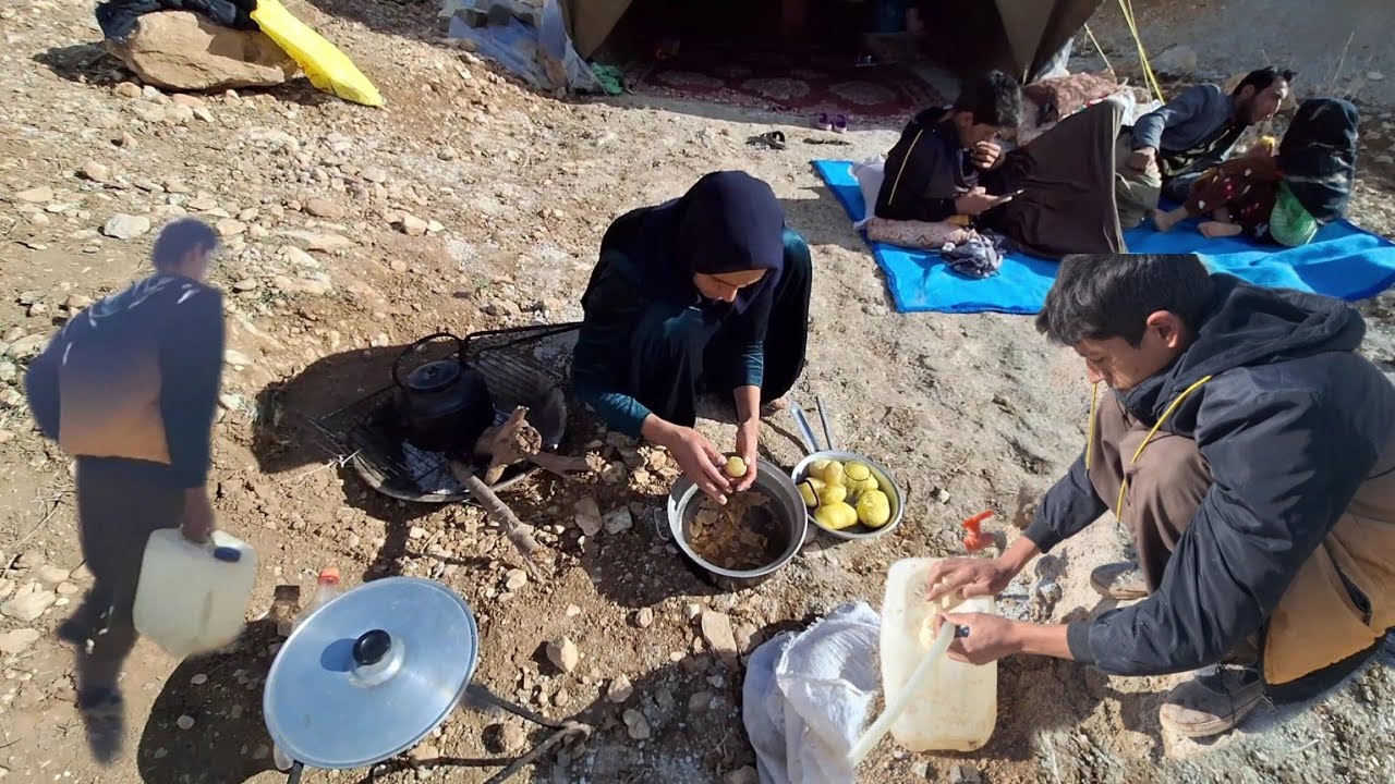 Bringing water from a dry spring. - YouTube