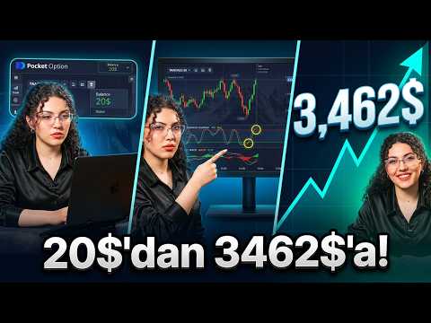 KAÇIRMA: 🎯 Pocket Option'da 3.462$'a Ulaşan Stratejim – Aysun V2 v13 ile Gerçek Hesap Sinyalleri