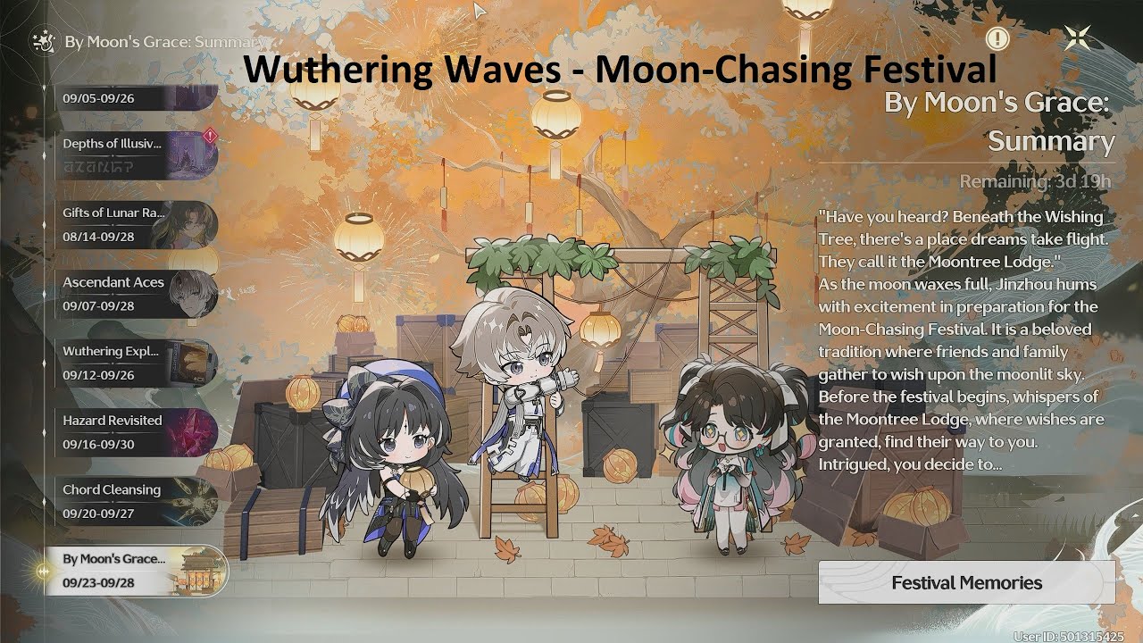 Wuthering Waves - Moon-Chasing Festival - YouTube