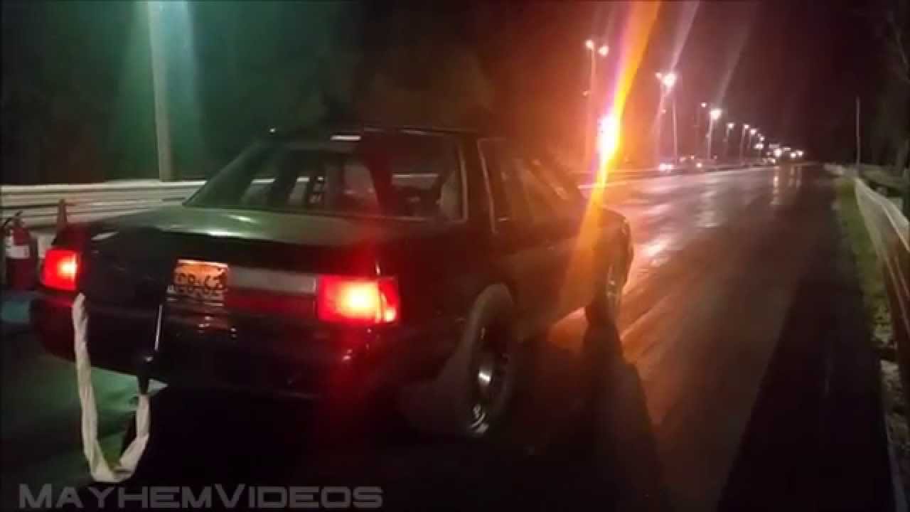 101mm Turbo LSX Mustang Test Passes - YouTube