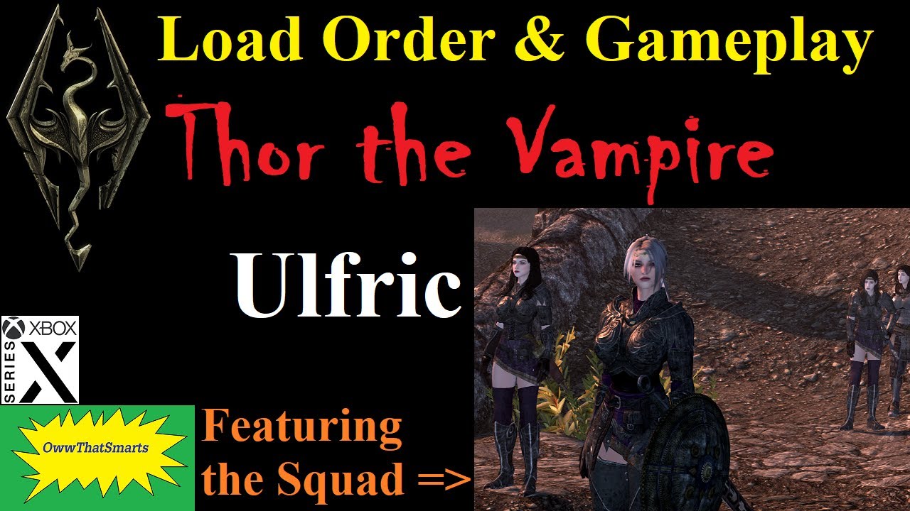 Skyrim mods Load Order Gameplay Thor The Vampire Ulfric YouTube Skyrim mods Load Order Gameplay Thor The Vampire Ulfric YouTube