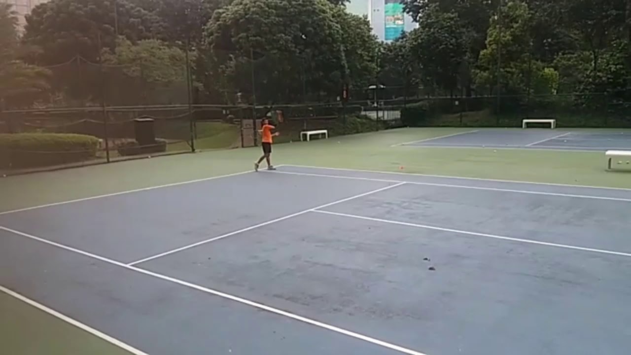 #tennis Bermain dan belajar dari mantan pemain Internasional - YouTube