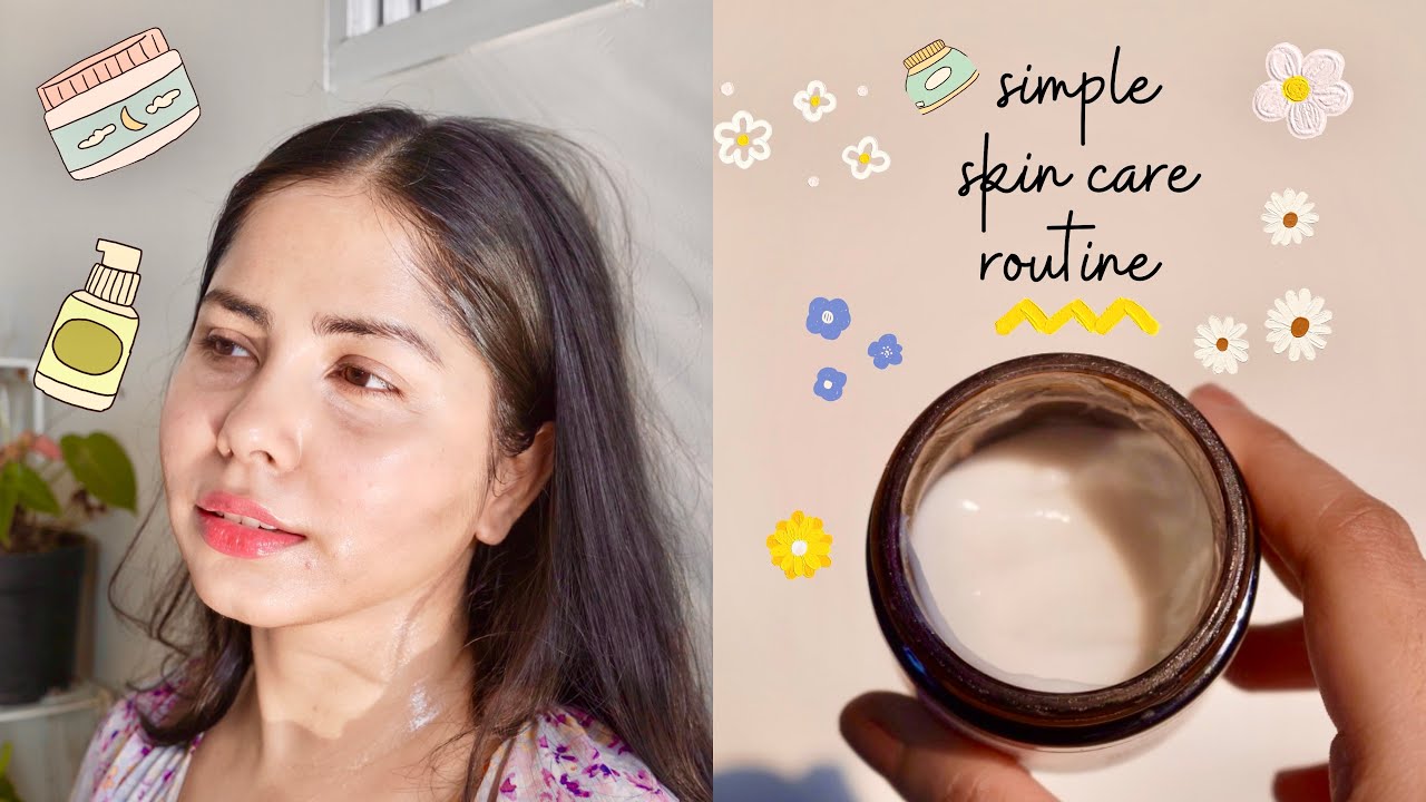 Simple 2 Step Morning Skincare Routine for Summer - YouTube